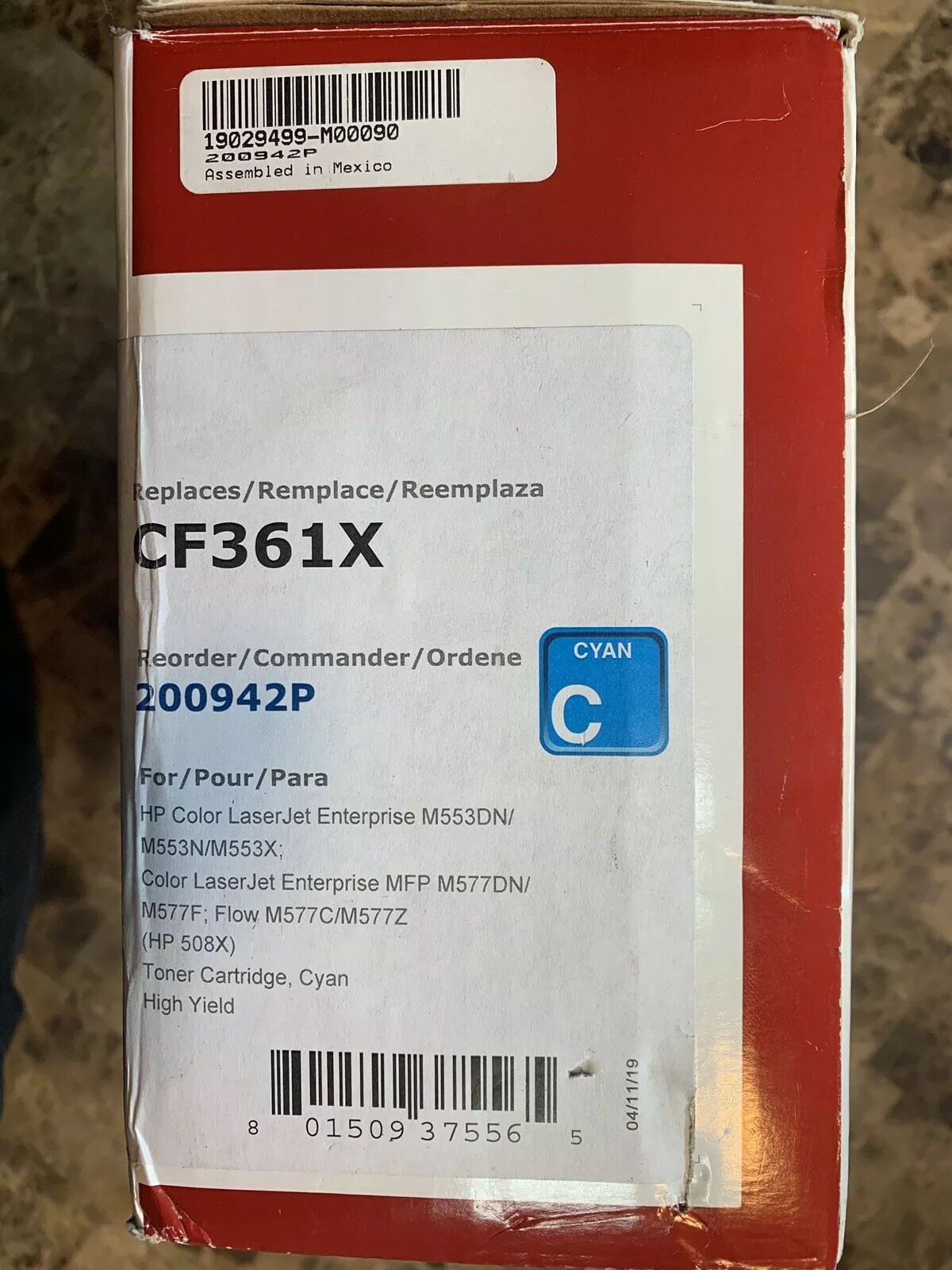 CIG CF361X Remanufactured High Yield Cyan Toner Cartridge for HP (HP ...