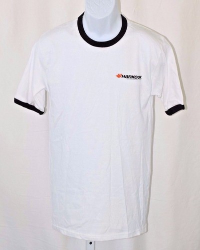 Hankook Performance Tires White Ringer 100% Cotton T Shirt Small S 34 ...