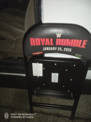 WWE Royal Rumble 2015 PPV Take Home Chair | eBay