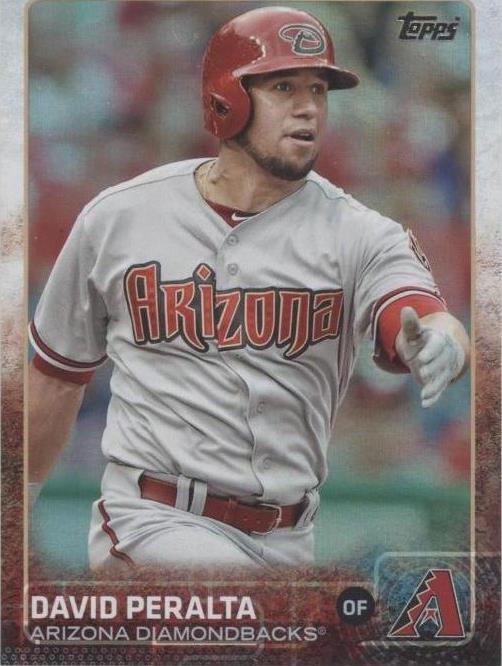 2015 Topps - David Peralta #260 Rainbow Foil (RC) for sale online | eBay