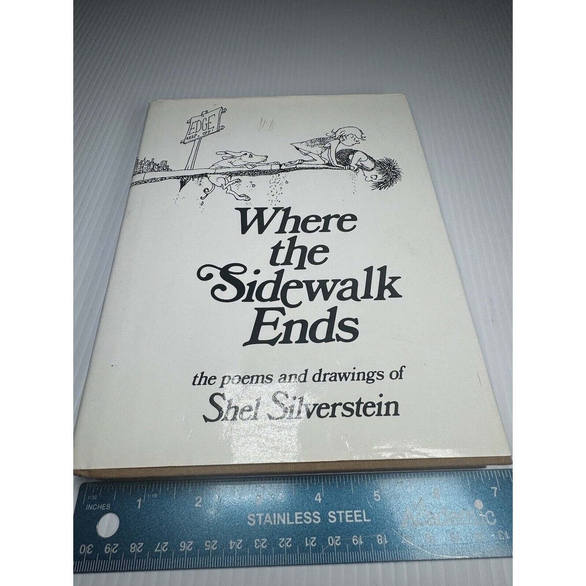 Shel Silverstein Illustrations Where The Sidewalk Ends Album Cover Art