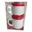 Hallmark Set of 2 Stackable Santa Claus Christmas Coffee Tea Mugs Cups ...