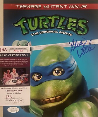 Brian Tochi Teenage Mutant Ninja Turtles Original Autographed 8X10 w ...