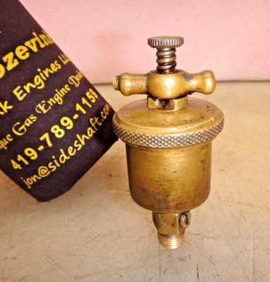 LUNKENHEIMER No. 0 IDEAL AUTOMATIC GREASE CUP Brass Steam or Gas ...