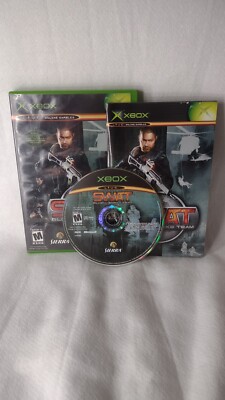 SWAT Global Strike Team 2003 Video Game Complete CIB Microsoft Xbox ...