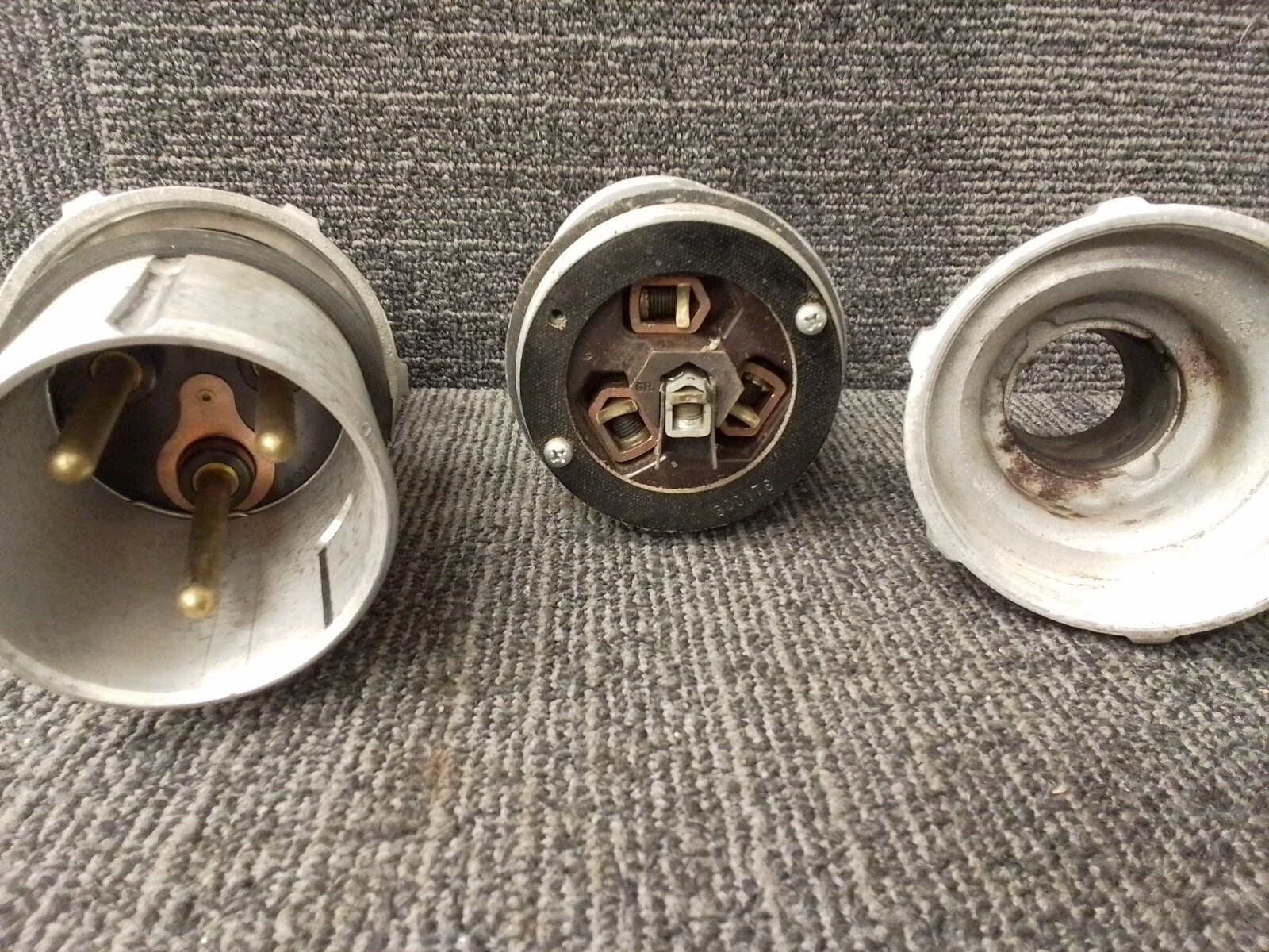 Appleton Electric Company 3 Pole Plug AEP-10353 With APC-10353 100 Amp ...