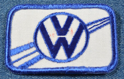 VTG NOS Original 70s VW Volkswagen 3" Patch Auto Bug Van Hot Rod - RED ...