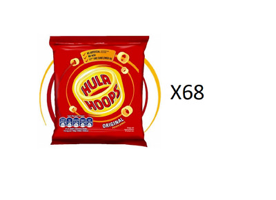 12 x Hula Hoops Original 24g Crisps HP Snacks PACK OF 68 (Total 816) | eBay