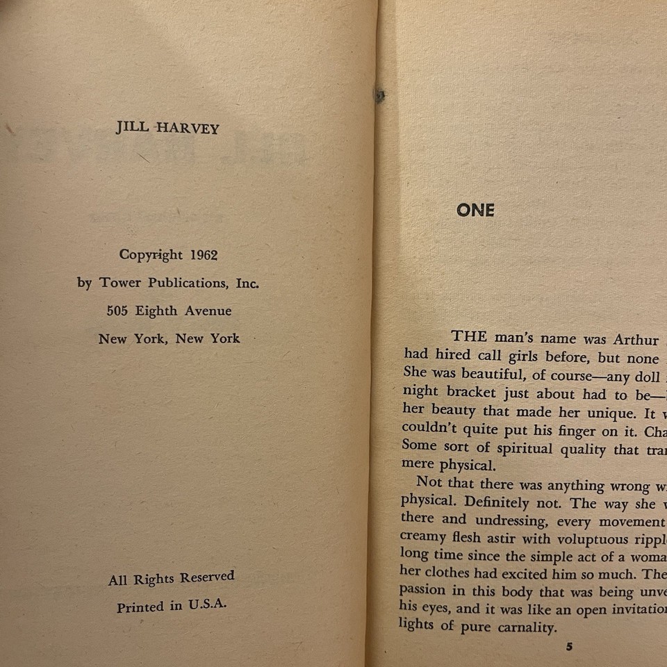 Vintage Jill Harvey by Russo Midwood Book #151 Sleaze Pulp Paperback | eBay