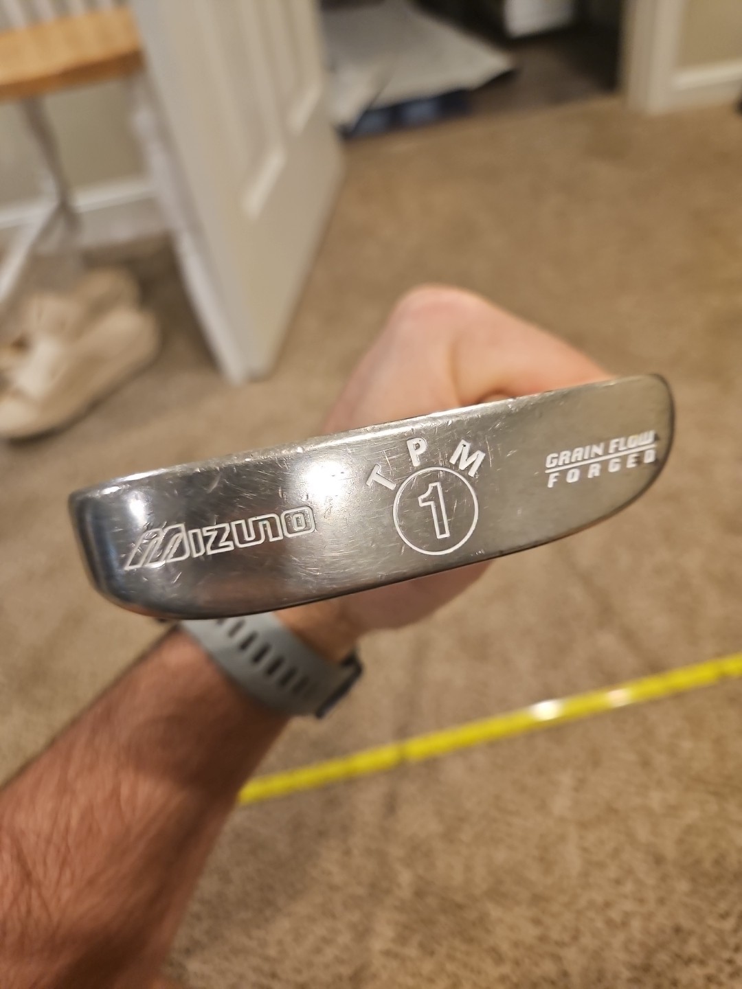 Mizuno TP Mills TPM 1 Grain-Flow Forged Putter RH 34" Shaft Right ...