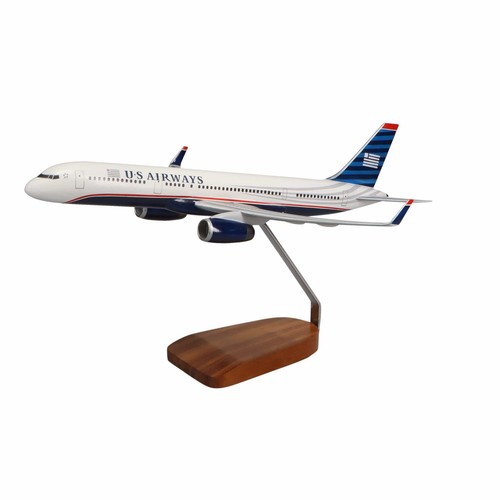 NEW Boeing 757-200 US Airways Large Mahogany Model | eBay