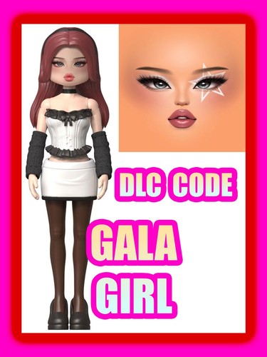 Dress To Impress *DLC CODE ONLY* - GALA GIRL - Messaged - Roblox DTI ...