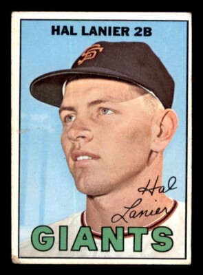 1967 Topps Baseball #4 Hal Lanier GD *e2 | eBay