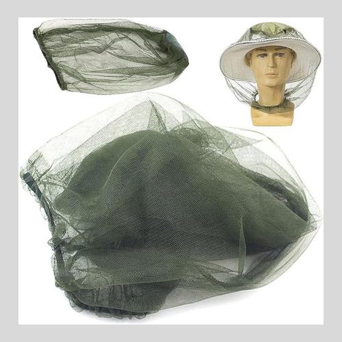 Mosquito Head Net Midge Head Face Net Mesh Nylon for Outdoor Hiking Bee ...