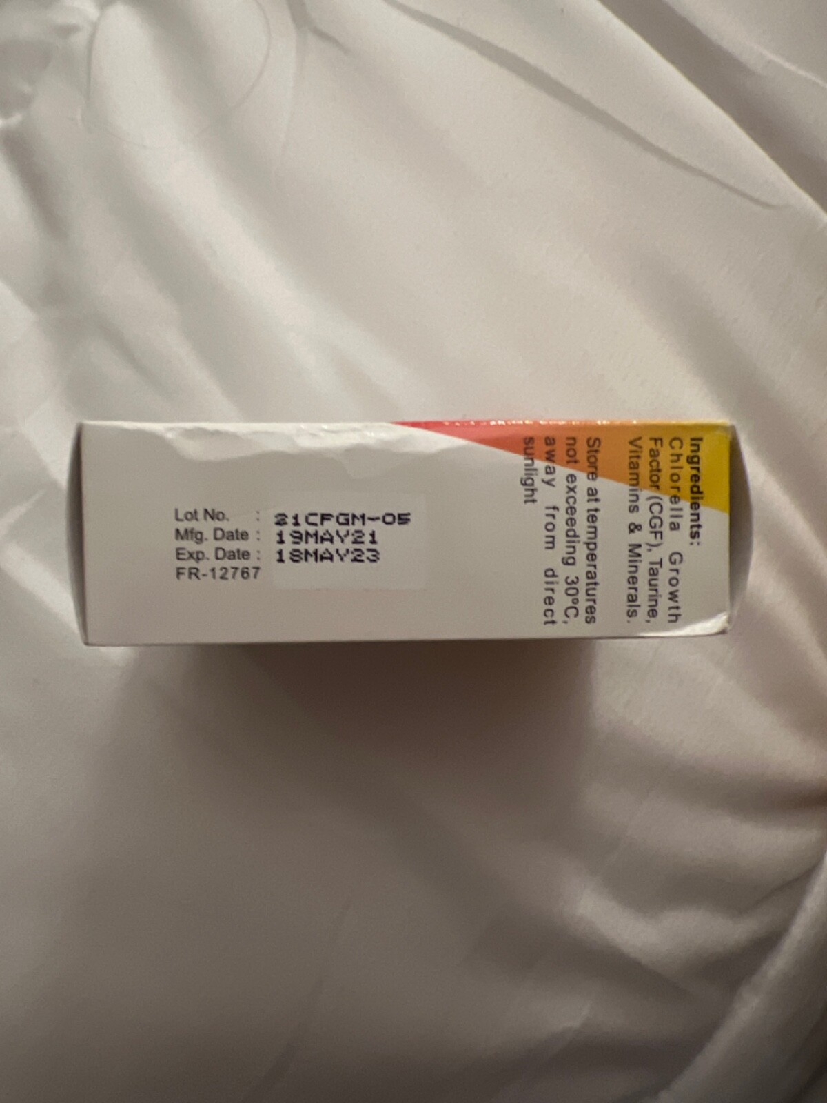 CHERIFER Capsule with Zinc, Double Chlorella Growth Factor & Taurine ...