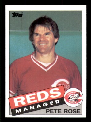 1985 Topps Baseball #547 Pete Rose NM/MT or Better *d4 | eBay