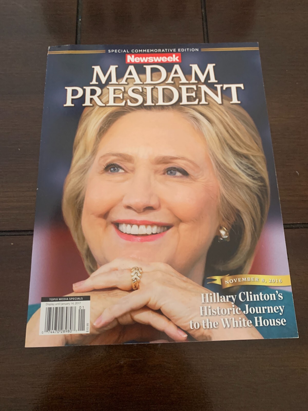 Newsweek MADAM PRESIDENT Hillary Clinton - Recalled 2016 Commemorative Issue, VF | eBay