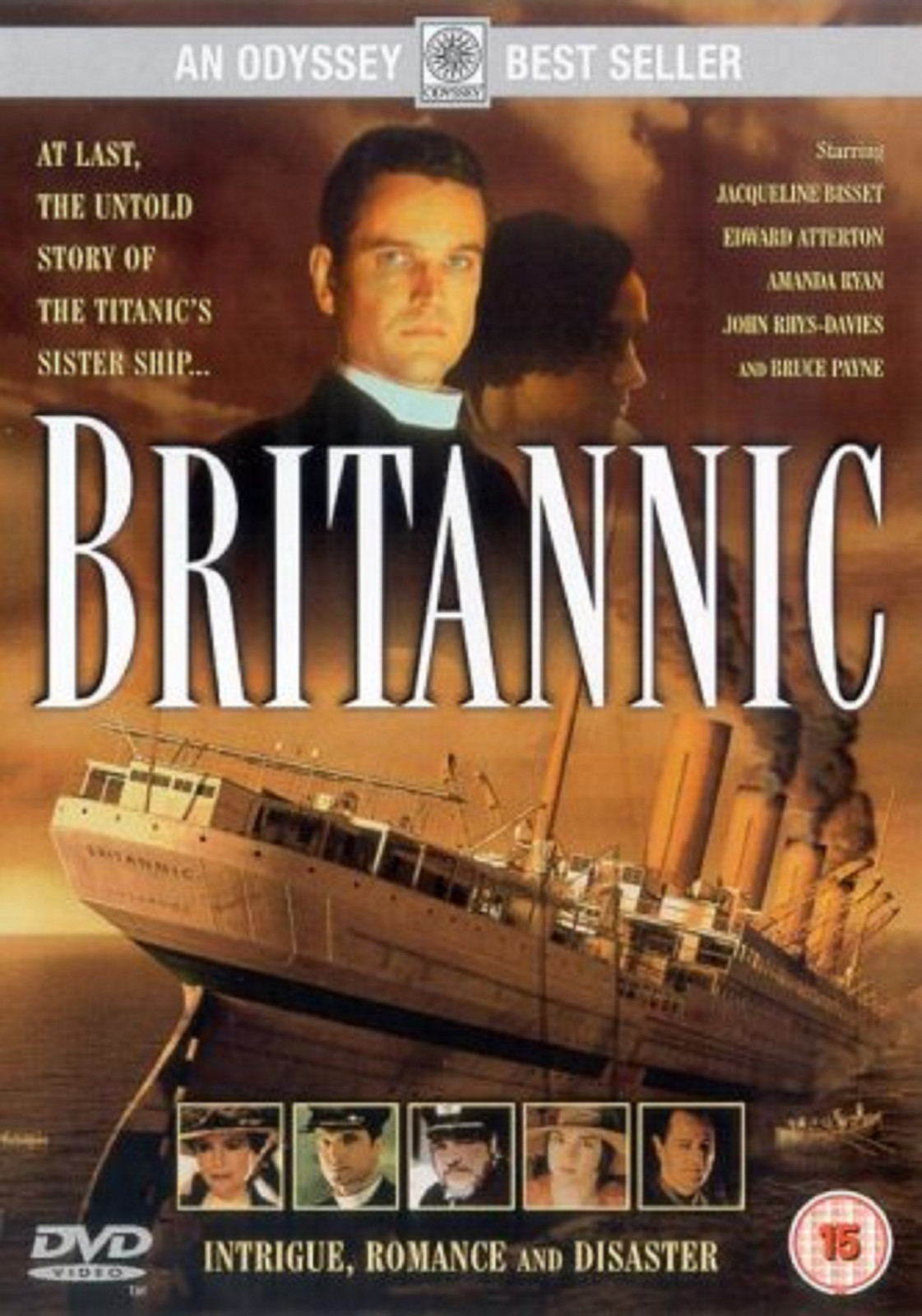 BRITANNIC DVD Film britanic brittanic ship Film on true story UK Movie ...