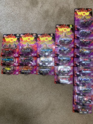 WCW NWO RACING CHAMPIONS Nitro Street Rods Collector Series SEALED 24 ...