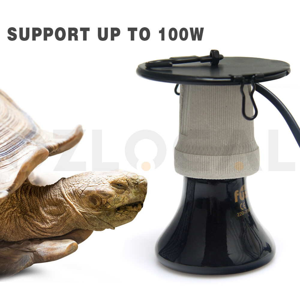 Ceramic Infrared Light Heat Lamp Emitter Lamp Cage Reptile Brooder Pet ...
