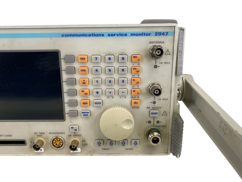 Marconi Instruments Communications Service Monitor 2947 Spectrum ...