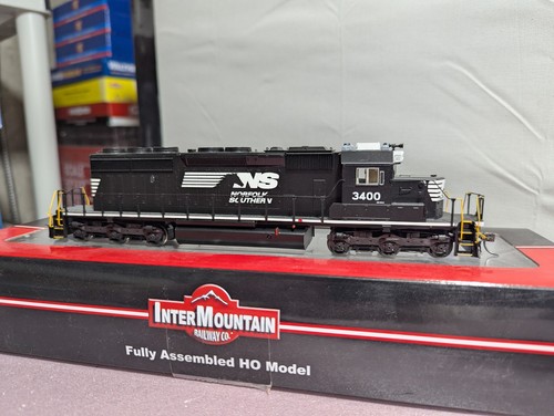 Intermountain HO Scale NS Norfolk Southern SD40-2 #3400, DC/DCC Non ...