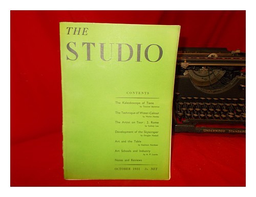 The studio magazine - volume 102 no. 463 October 1931 First Edit | eBay