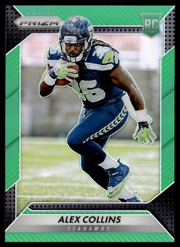 2016 Panini Prizm Green Alex Collins Rookie Seattle Seahawks #202 | eBay