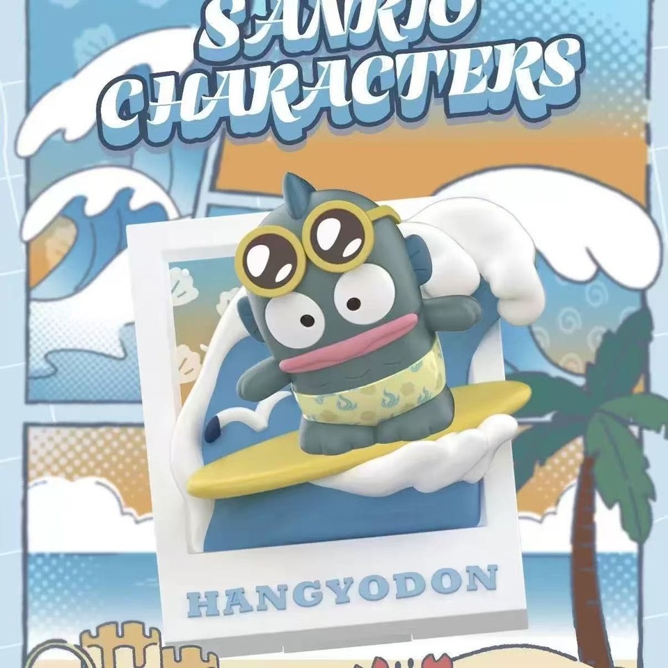 Miniso Sanrio Summer Surf Series Magnetic Fridge Magnet Confirmed Blind ...