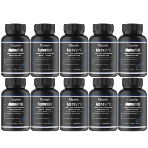 Alpha Viril Men's Daily Support Formula AlphaViril 10 Month Supply | eBay