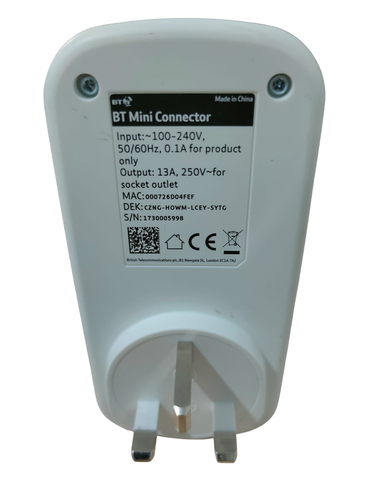 BT Mini Connector Kit Powerline Adapters - White for sale online | eBay