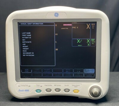 Patient Monitors - Ge Dash 4000 Patient Monitor