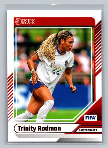 Trinity Rodman 2024-25 Panini Donruss FIFA #175 Soccer Card USA United ...