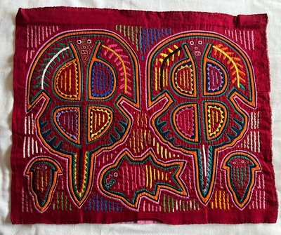 Latin American - Kuna Cuna Indian Panama Textile Art