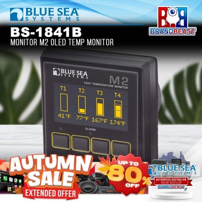 Blue Sea Systems BS-1841B Monitor M2 OLED Temp Monitor | eBay Australia