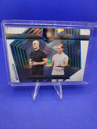 THE DYAD - 2023 Revolution WWE CUBIC #142 Jagger Reid, Rip Fowler 5/49 ...