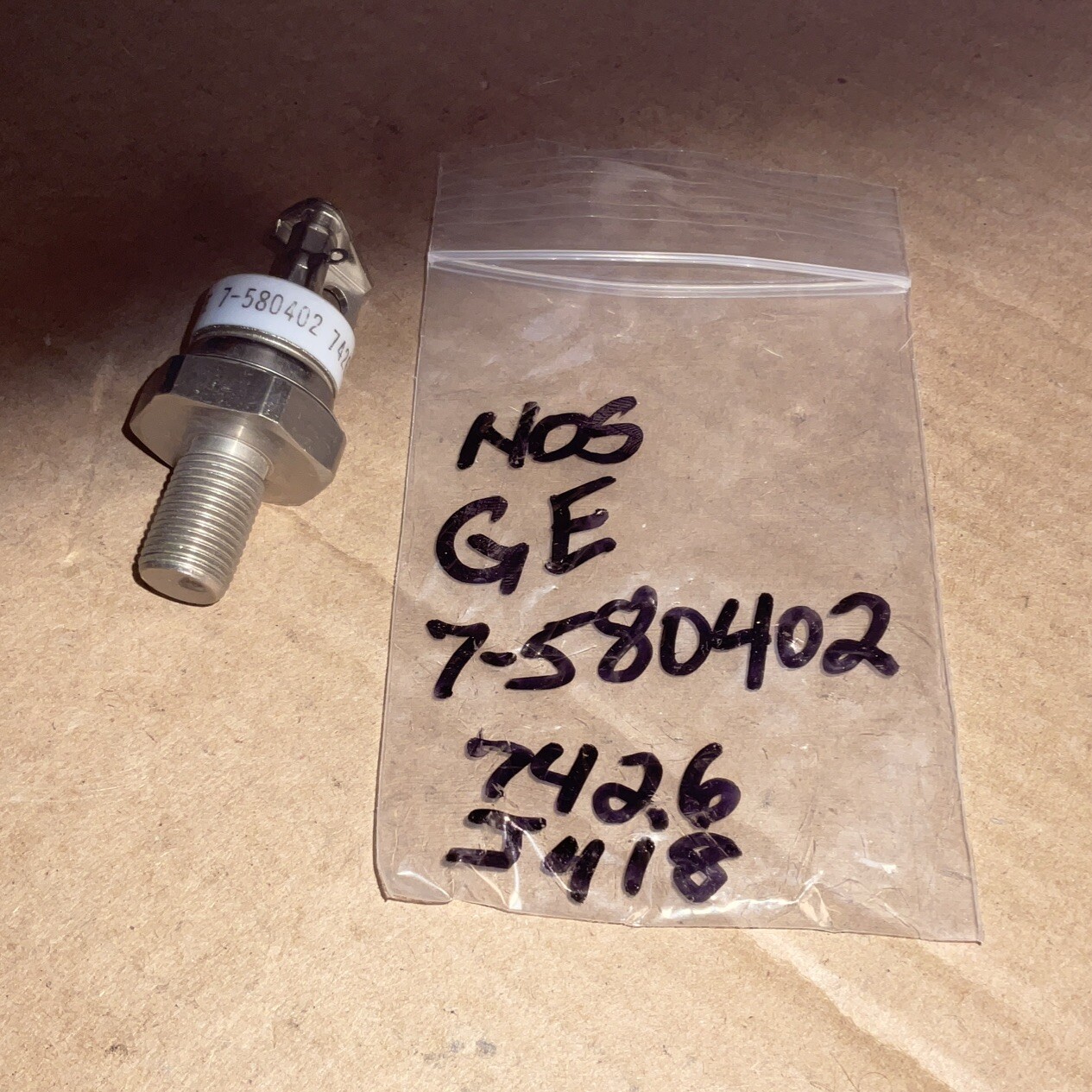 NOS 2N4375 GE 7-580402 SCR 800 V 110 A Standard Recovery Chassis, Stud ...