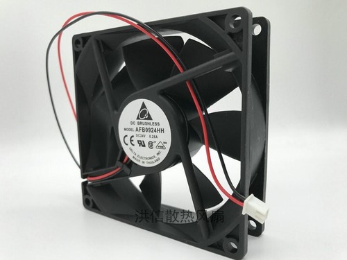 1PC inverter cooling fan 2pin 9025 AFB0924HH DC24V 0.25A 9cm 9225 | eBay