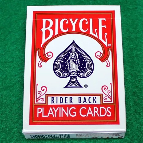 Invisible Deck (pairs=13), Professional Bicycle Rider Red Back, Card ...