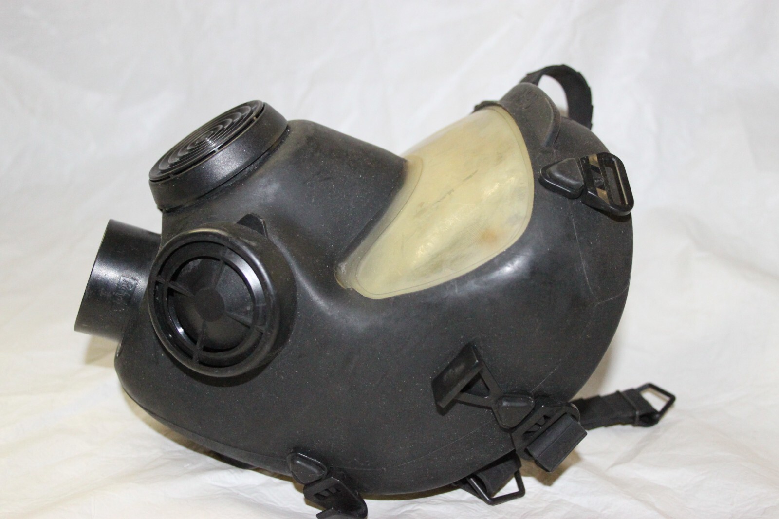 DAMAGED-MASKPOL MP5 Polish Gas Mask Takes 40mm NATO Filter Sz SMALL NBC ...
