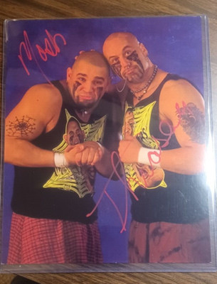 Headbangers Mosh and Thrasher Autographed 8x10 Photo WWE WWF | eBay