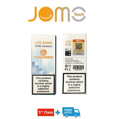 Jomo Tech Lite 40 / Lite 40S Replacement 0.5 Sub-Ohm Coils TPD VERSION ...