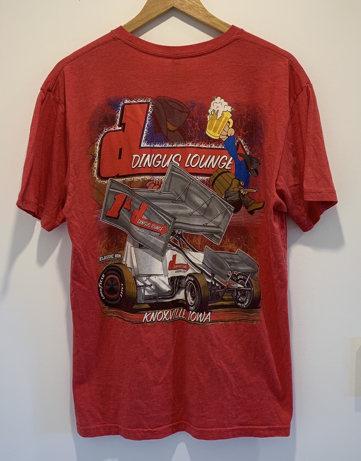 VTG Knoxville Car Racing Nationals Back Print T-Shirt Large Dingus ...