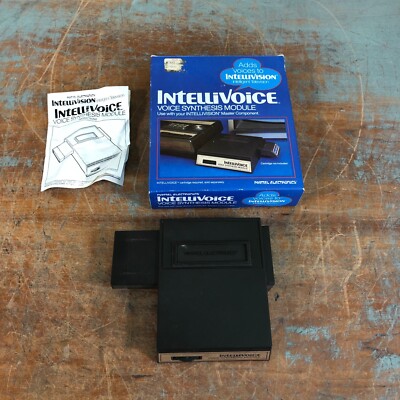 Intellivsion Intellivoice model 3330 Voice Synthesis Module Complete in ...