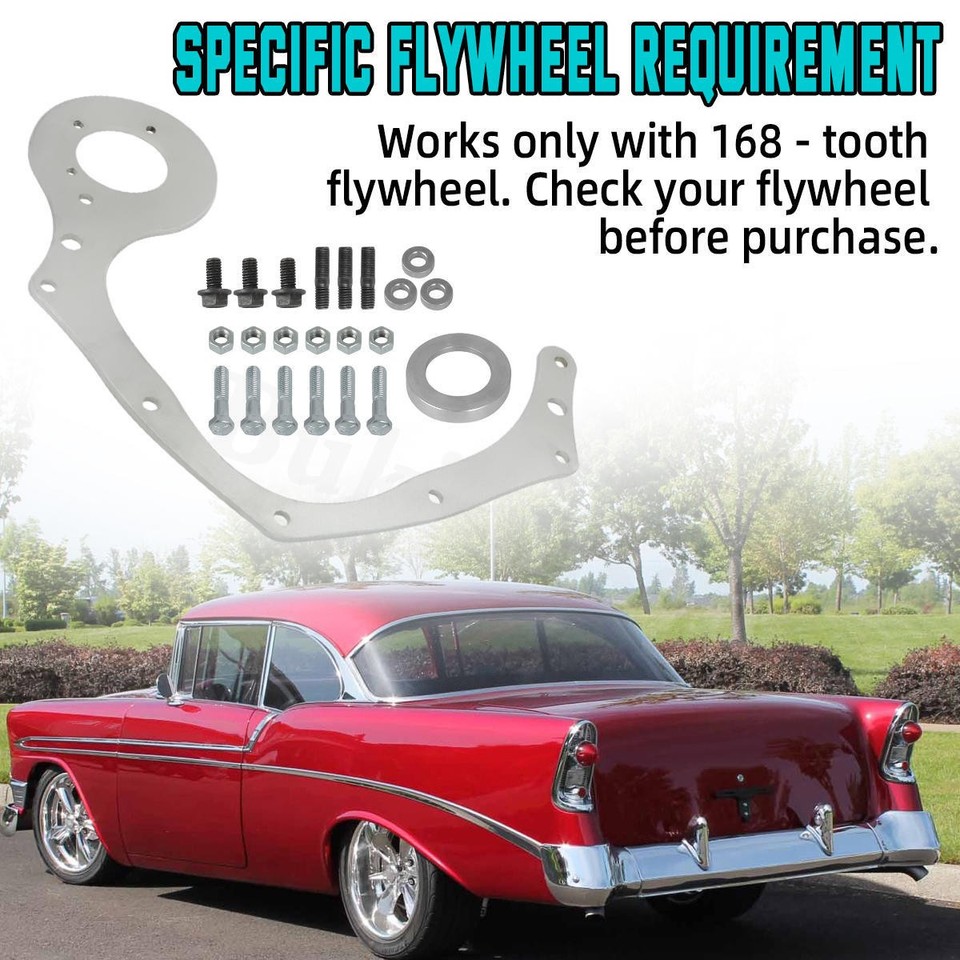 Starter Adapter For 1955 1956 Chevy and Newer Blocks With Broken ...