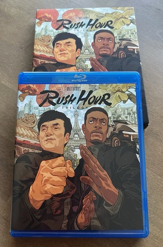Rush Hour Trilogy (Blu-ray) New Never Played Fun Comedy w/ Great Plot ...