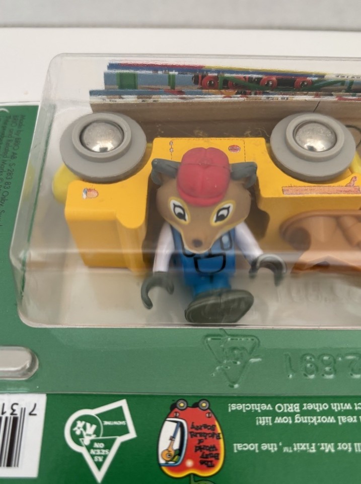 BRIO TRAIN RICHARD SCARRY’S BUSYTOWN MR. FIXIT AND TOW TRUCK NEW IN ...