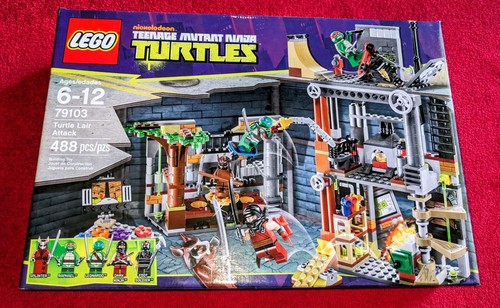 LEGO 79103 TMNT Teenage Mutant Ninja Turtles Turtle Lair Attack SEALED ...
