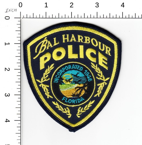 BAL HARBOUR -- (2003 ISSUE) FLORIDA POLICE COLLECTIBLE PATCH | eBay