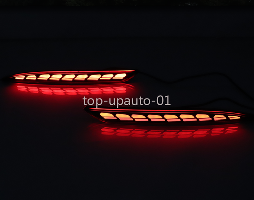 For Tesla Model Y 2020-2023 NEW Rear Fog Lights Brake Lights Turn ...